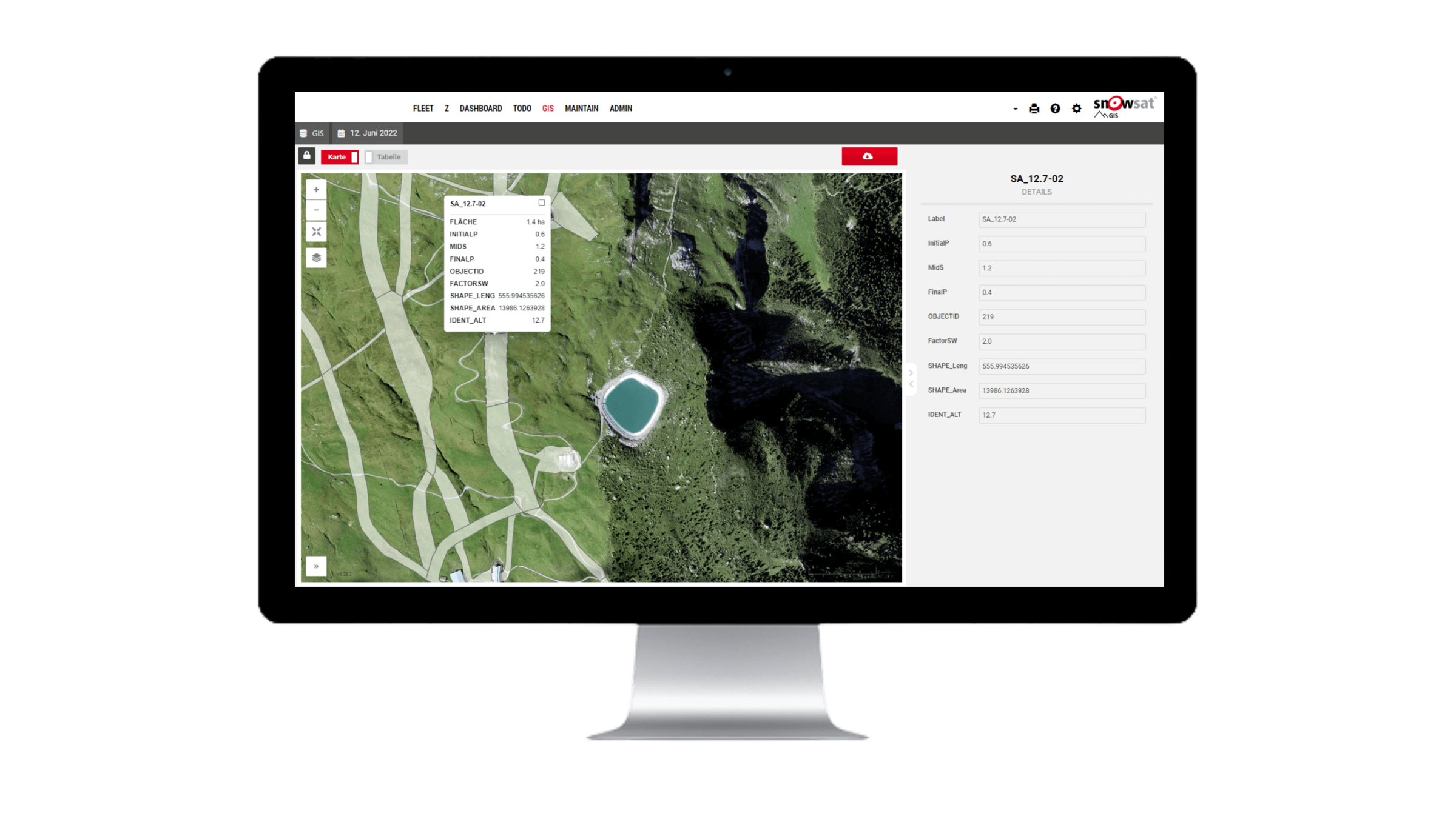 Efficient snow management - SnowSat