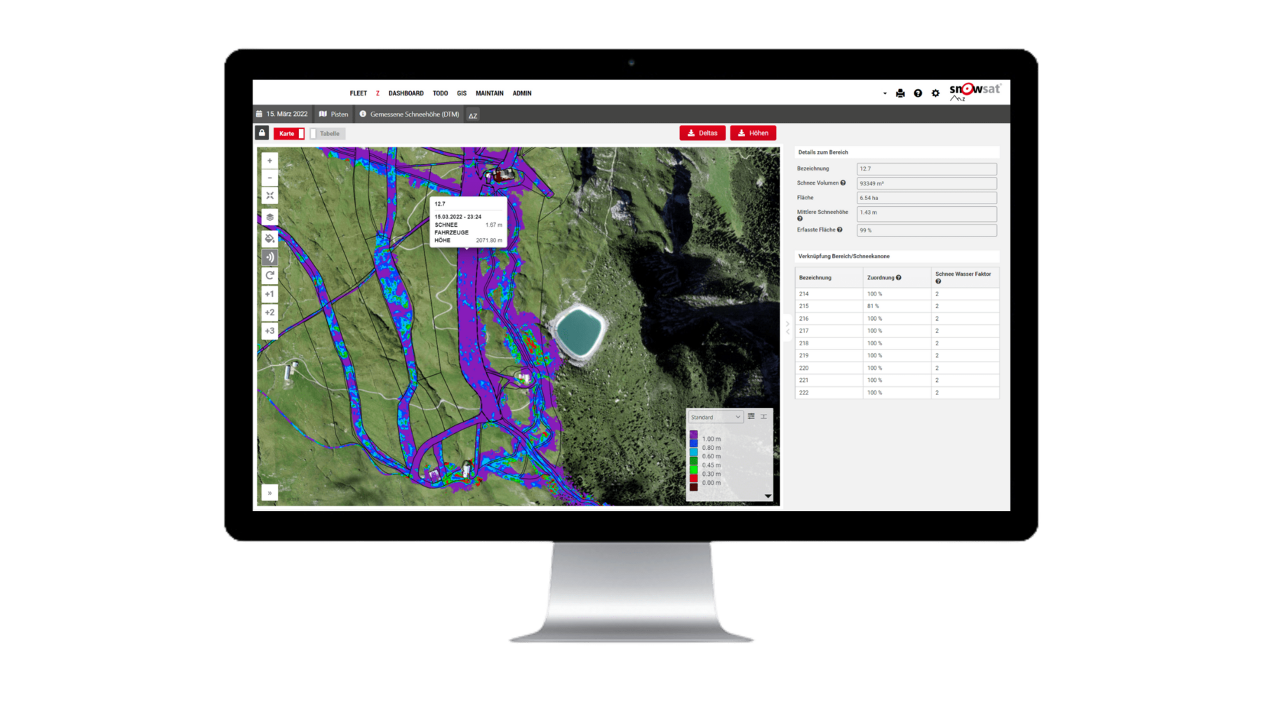 Efficient snow management - SnowSat